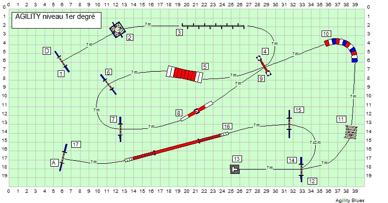 Parcours Agility – Commission Nationale Éducation et Activités Cynophiles