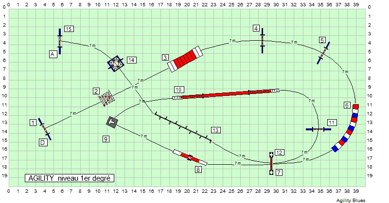 Parcours Agility – Commission Nationale Éducation et Activités Cynophiles